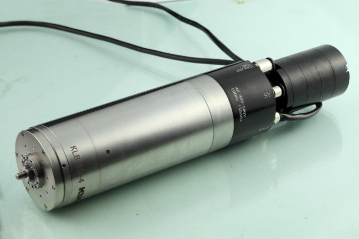KLB-80 40000 RPM Graving High Frequency Motor Spindles , Ball Bearing ...